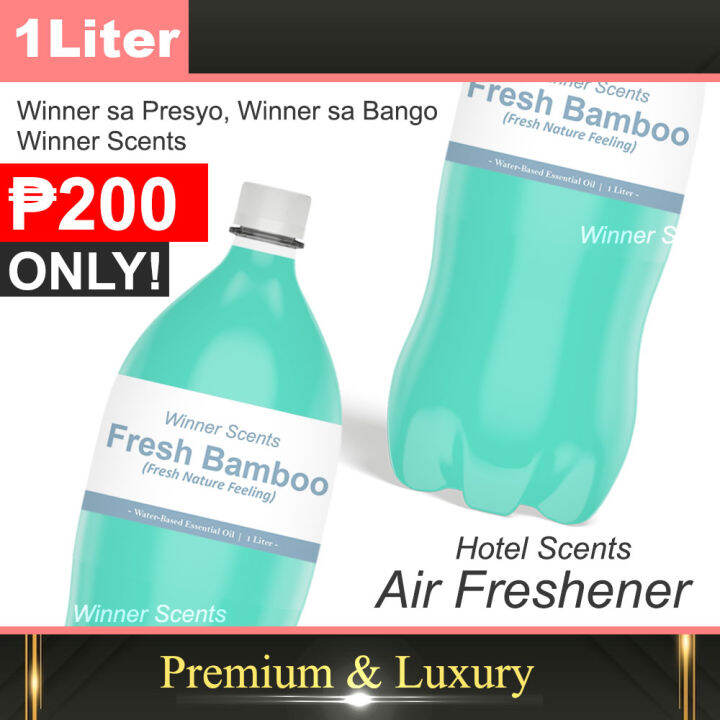 Winner FRESH BAMBOO Premium Scents 1 Liter water based fragrance ...