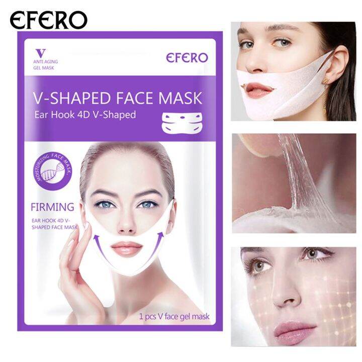 EFERO V-Shape Tension Firming Paper Slimming Edema Lifting Firming Thin ...