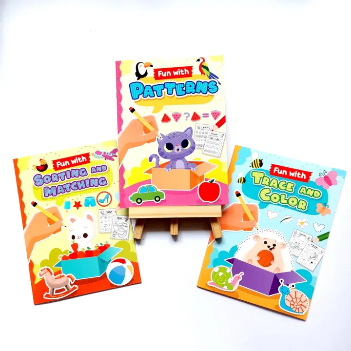 Fun With Basic Skills Series Set of 3 - Pattern, Sorting, Matching ...