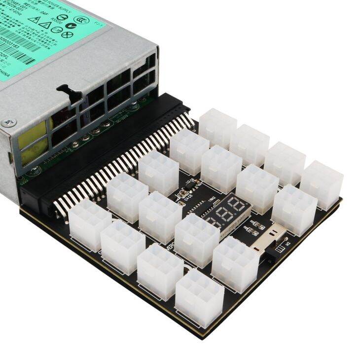 SZWXZY Mining 1200W Server PSU Power Supply Breakout Board Adapter with ...