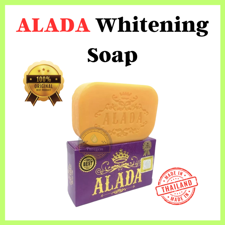 Original ALADA Instant Whitening Soap 160g from Thailand Skincare ...