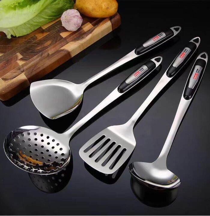 5in1 Stainless Steel Ladle Set Sandok | Lazada PH