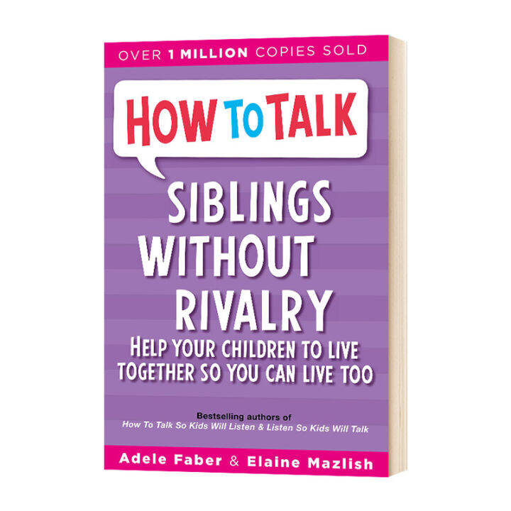 English Original How To Talk Siblings Without Rivalry Brothers and ...