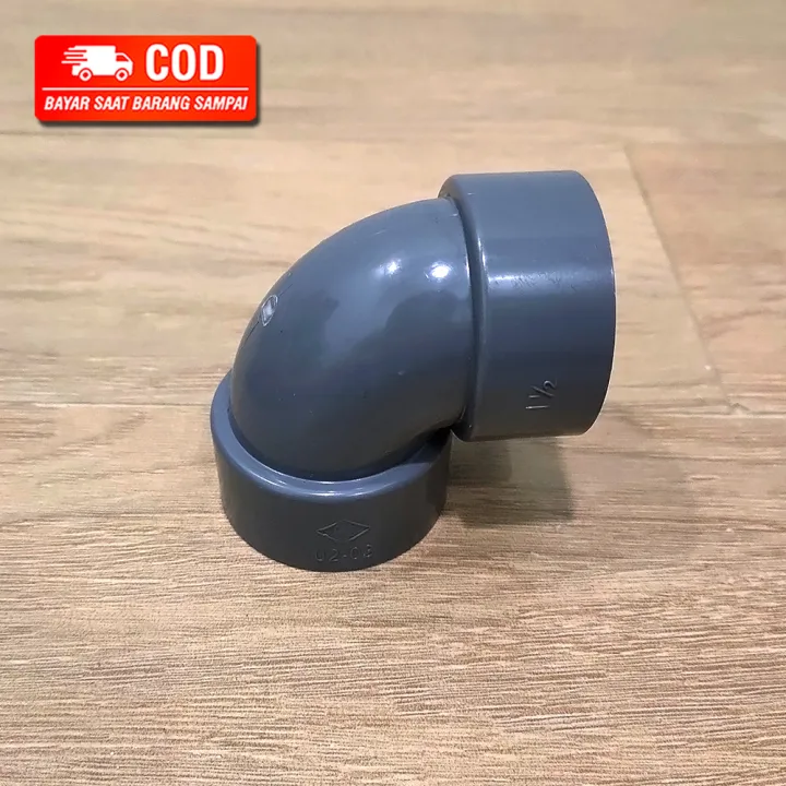 ELBOW / KNEE PIPA PVC 1.5 INCH RUCIKA (D) | Lazada Indonesia