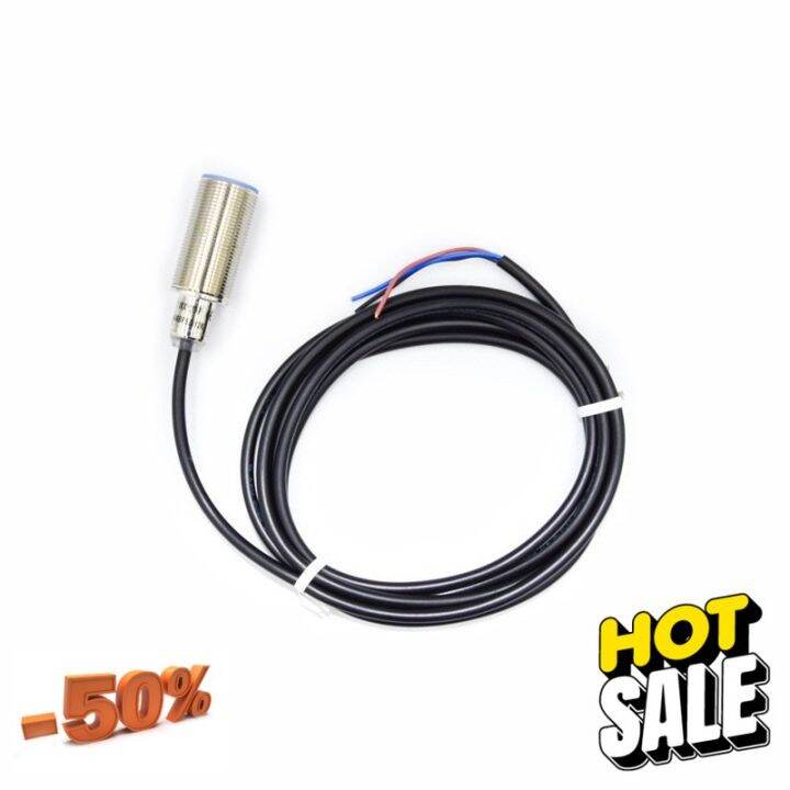 E2E-X2ME2 2M - OMRON - Inductive proximity sensor - Ø8, Non-Flush, 2mm Sn, NPN-NC, 12 - 24VDC ...