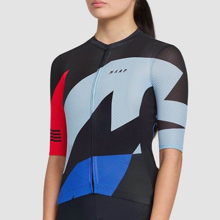2023 Pro MAAP เสื้อเสื้อเจอร์ซีย์นักปั่นสตรี,เสื้อจักรยานเสือหมอบใส่ ...