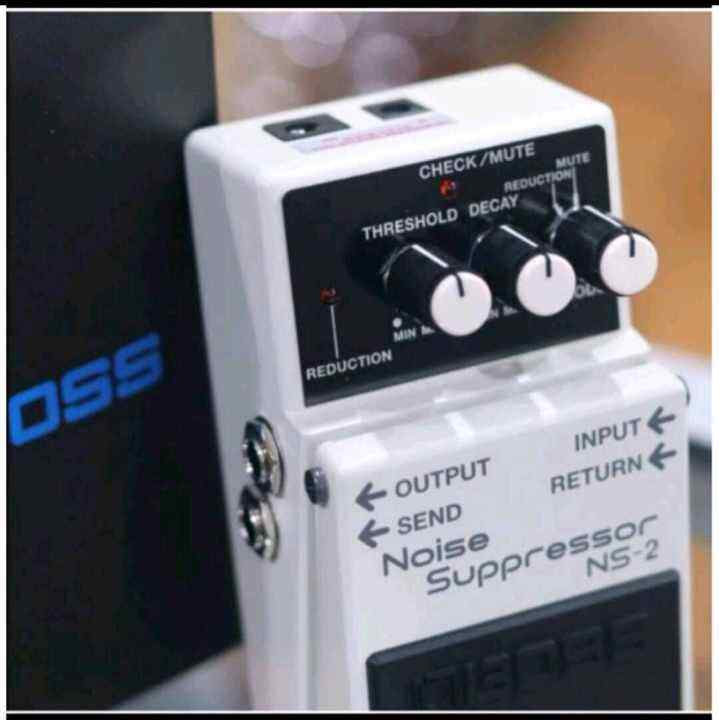 Boss NS‐2 Noise Suppressor Pedal NS2 efek pedal gitar listrik | Lazada ...