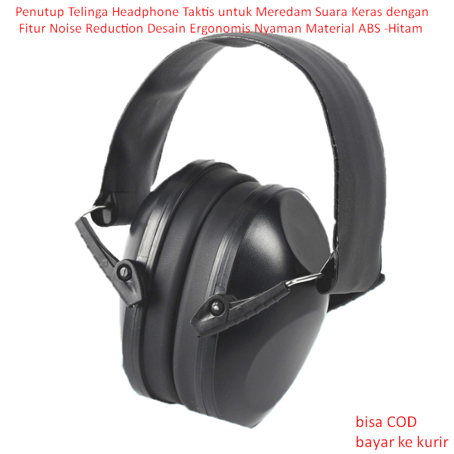 Penutup Telinga Headphone Taktis untuk Meredam Suara Keras dengan Fitur ...