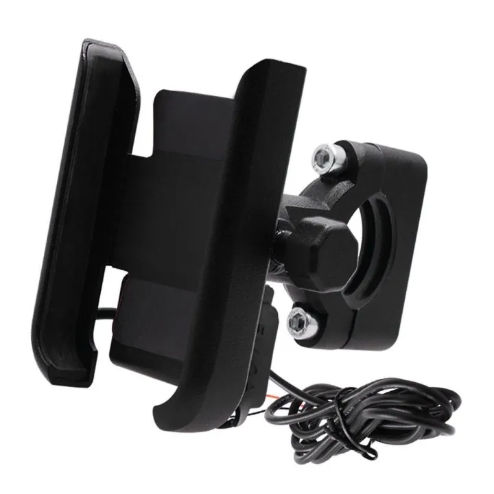 Mm Motorcycle spare parts COD NEW Motor Cellphone Holder With USB ...