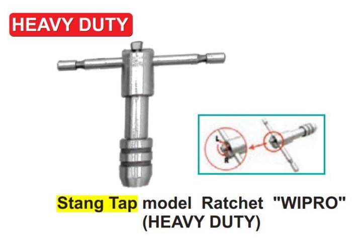 WIPRO - Stang Tap Model Ratchet (Heavy Duty)- STR 21 | Lazada Indonesia
