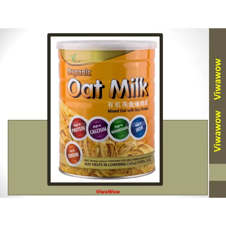 Fitwell Organic Oat Milk - Oatmilk (850gm) Halal with soy protein ...