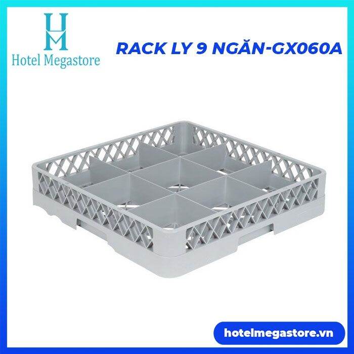 Rack ly 9 ngăn-GX060A, RACK NHỰA SỬ DỤNG TRONG NHÀ BẾP, MÁY RỬA CHÉN ...