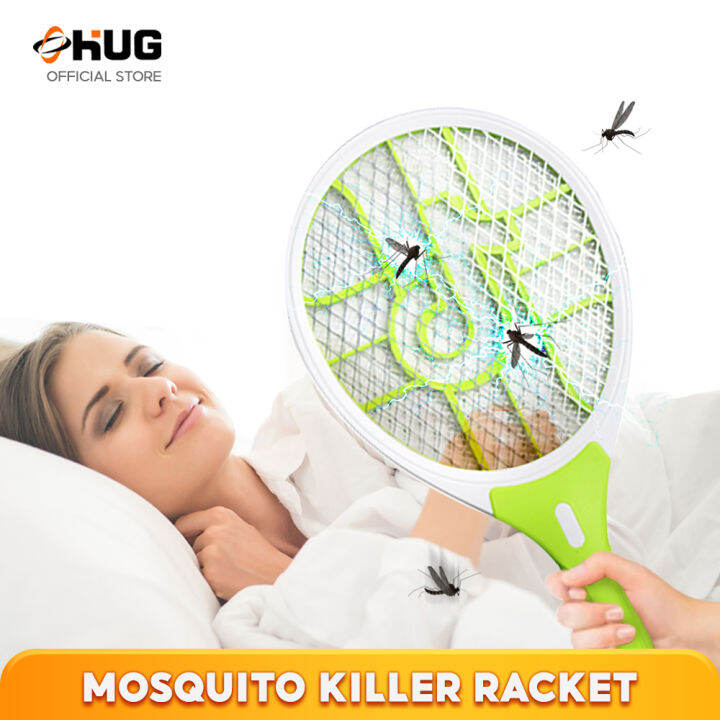 Rechargeable Electric Mosquito Killer Swatter Mosquito Killer Tennis ...