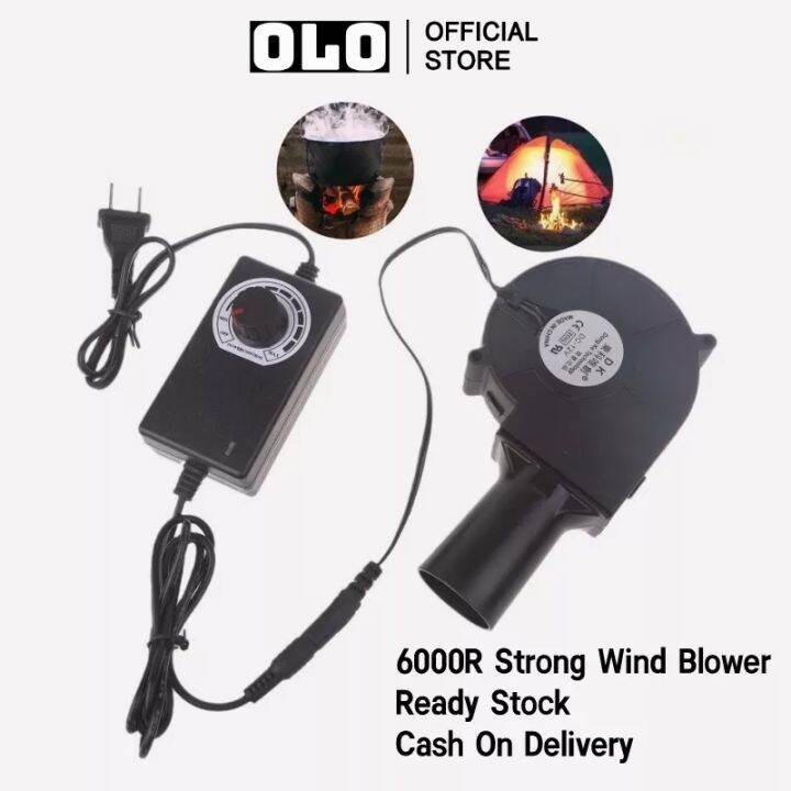OLO Original 6000R DC Blower for Kalan Low Noise 220V AC Powered Fan ...