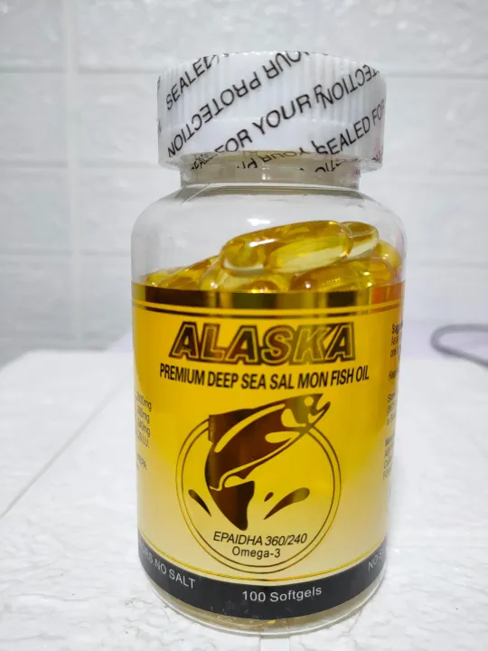 ALASKA PREMIUM DEEP SEA SALMON FISH OIL 100 softgels | Lazada PH