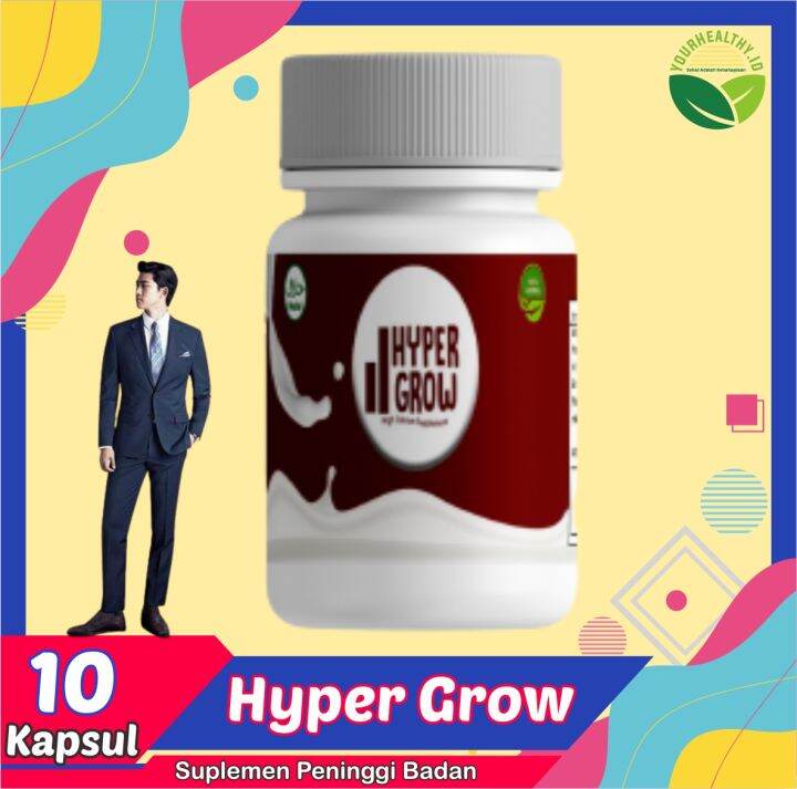 HYPER GROW – Peninggi Badan Terlaris / penambah tinggi badan / penambah ...