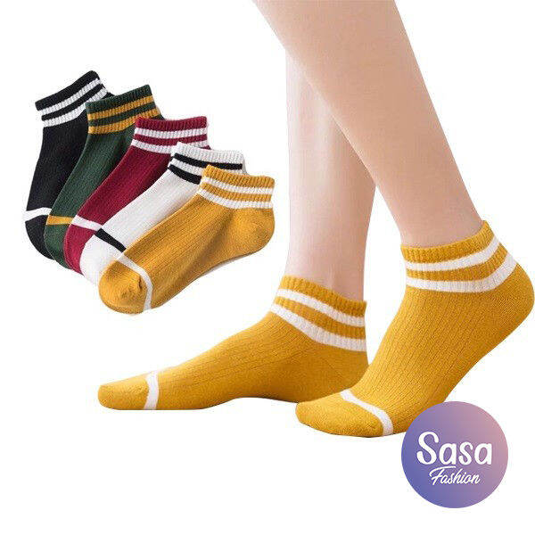 SASA Iconic Socks Foot Socks Baseball Socks Ankle Sock | Lazada PH