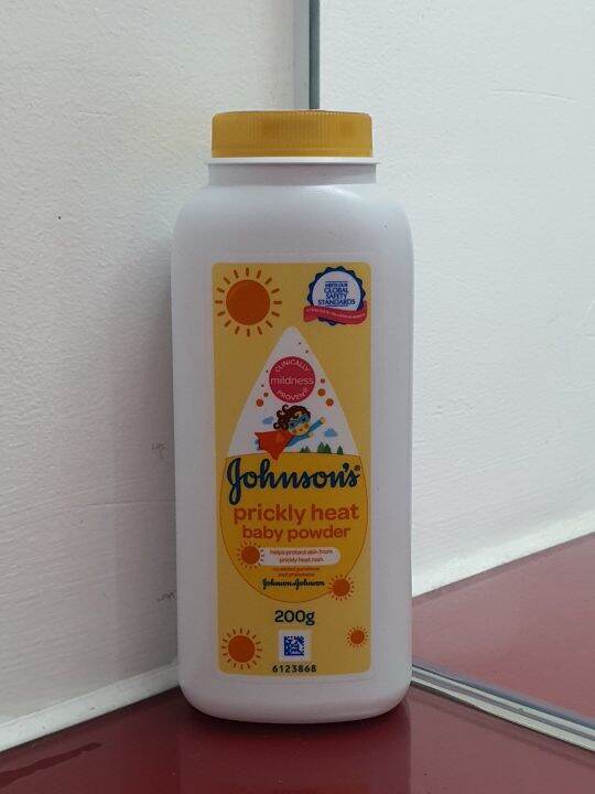 Johnson's Prickly Heat Baby Powder - 200g | Lazada PH