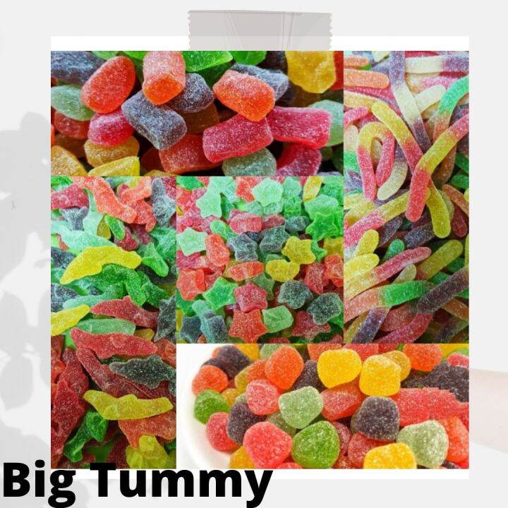 Ready Stock 🇲🇾 GULA JELLY/ ASSORTED SHAPE GUMMY CANDY/ MIXED FRUIT ...
