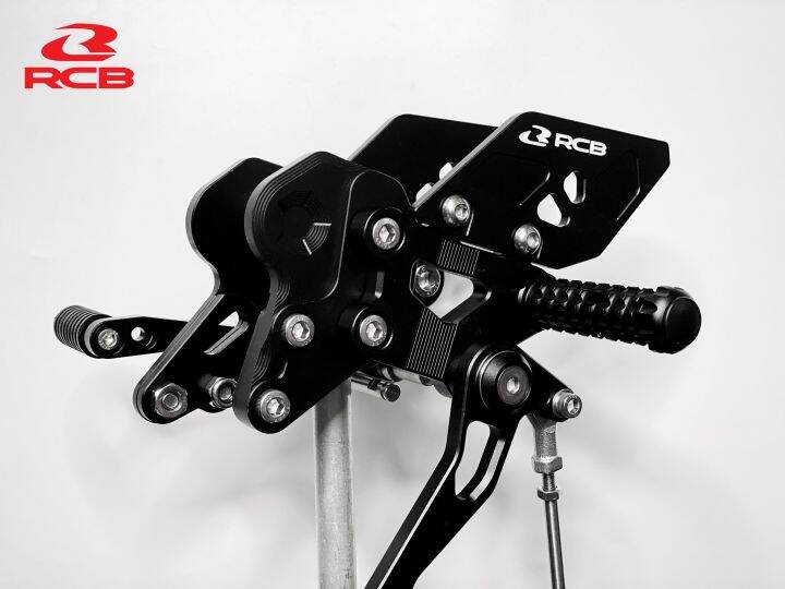 Racing Boy RCB FOOTREST Half Shifter SINGLE SET S4 Suzuki Raider carb ...