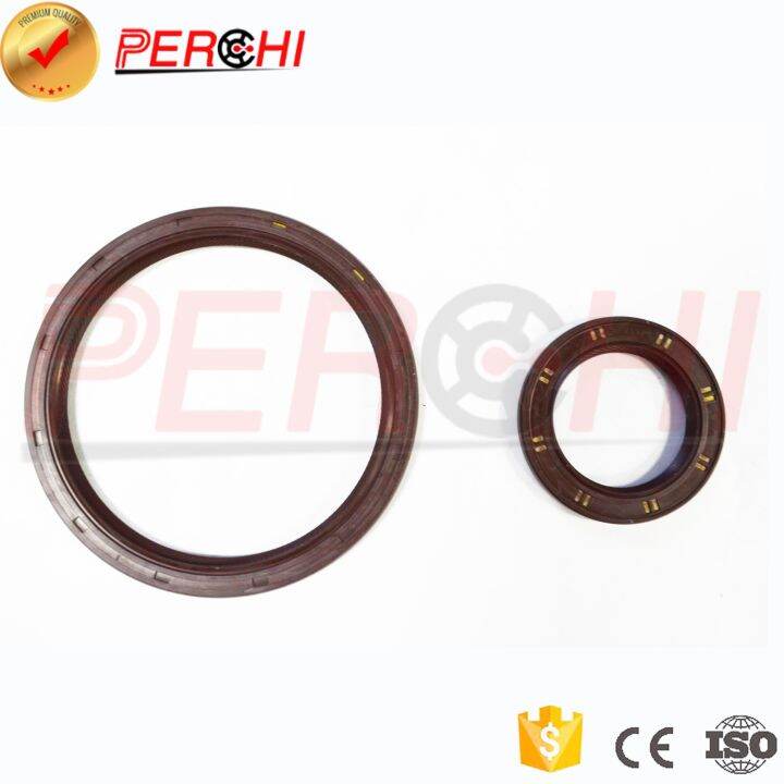 For TOYOTA 3GR/GRS182 Front Crankshaft Oil Seal 42X60x7 90311-T0031 Rear Crankshaft Oil Seal ...
