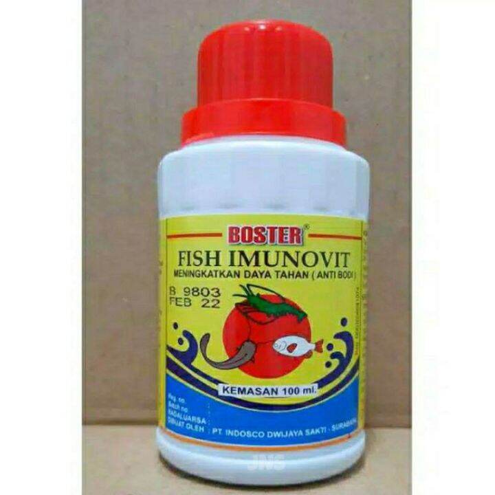 BOSTER FISH IMUNOVIT Meningkatkan Daya Tahan Anti Bodi Ikan dan Udang ...