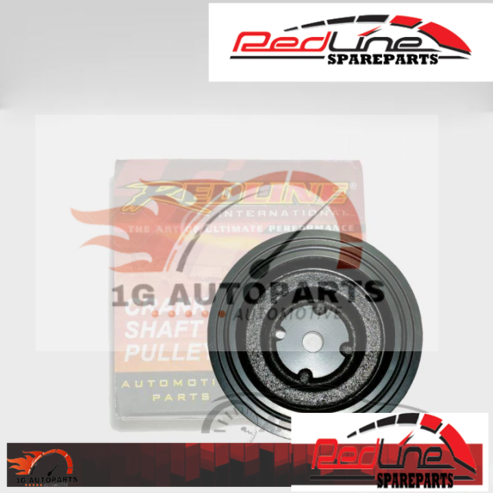 CRANKSHAFT PULLEY FOR MITSUBISHI LANCER 2003 BIGHOLE 5PK + 5PK crank ...