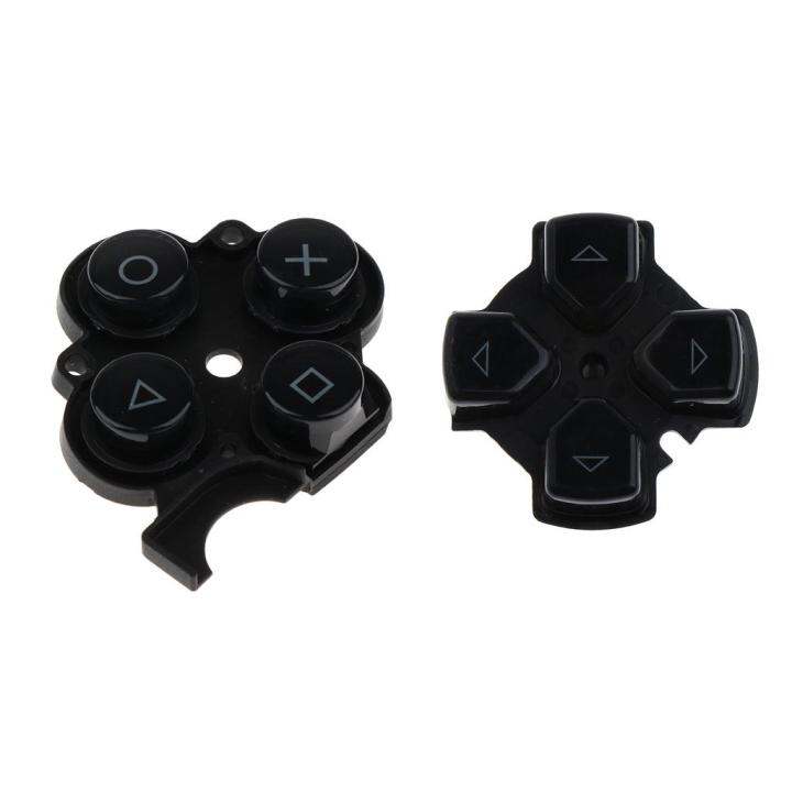 LazaraSuper Black Right Left Key Buttons Pad Set Repair Replacements ...