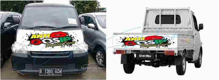 Stiker Kap Depan Mobil Grandmax Pick Up DAN STICKER GRANDMAX PICK UP ...