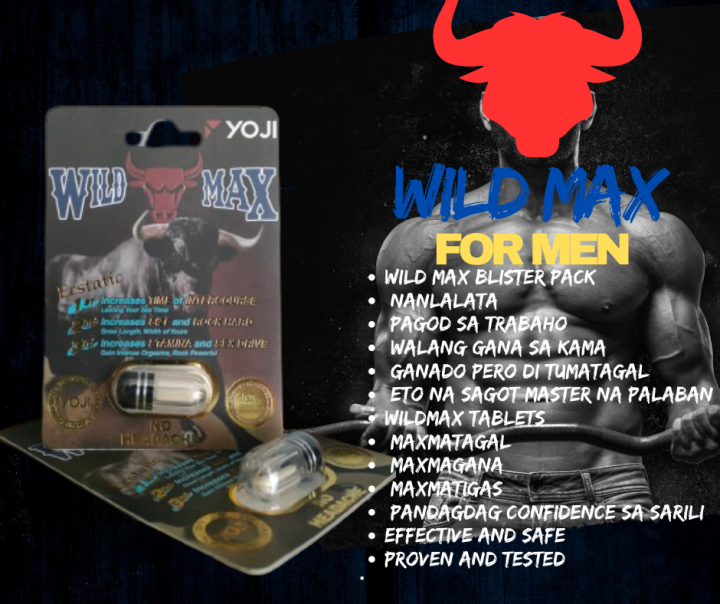 Wild Max For Men by Yoji | Lazada PH