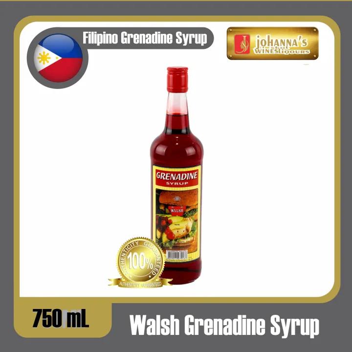 Walsh Grenadine Syrup 750ml | Lazada PH
