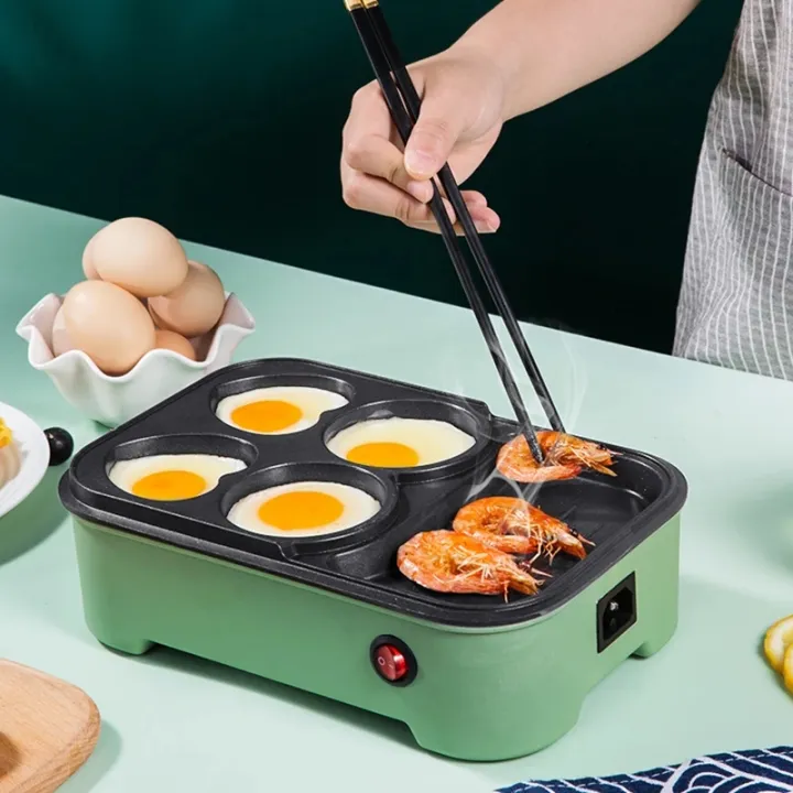 1360W Electric Eggs Roasted Hamburger Machine Mini Pie Pancake Baking ...