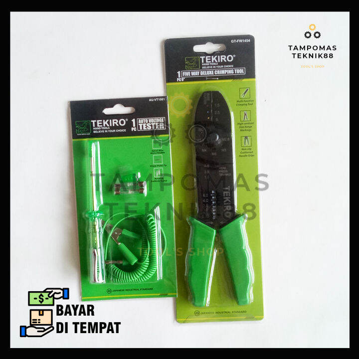 Tekiro Tang Crimping Tool Tang Press Set Tespen DC Tekiro Tespen Aki ...