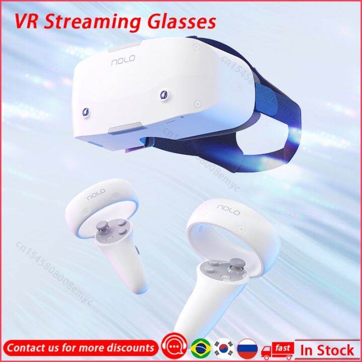 NOLO SONIC VR แว่นตาสตรีมมิ่งชุดหูฟัง3D เสมือนจริงทั้งหมดในหนึ่งเดียวจอ ...