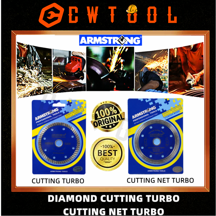 ARMSTRONG Original Diamond Cutting Turbo Disc and Diamond Cutting Net ...