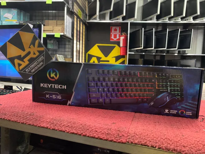 Keytech K516 Keyboard and Mouse | Lazada PH