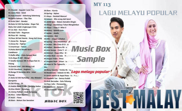 USB Pendrive MY113 Malay Lagu Best Malay Songs | Lazada