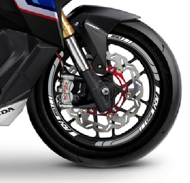 Cutting Sticker velg Honda Adv 160 Stiker Striping Adv sporty | Lazada ...