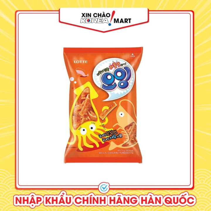 Snack hải sản 75g Xin chào Korea Mart | Lazada.vn