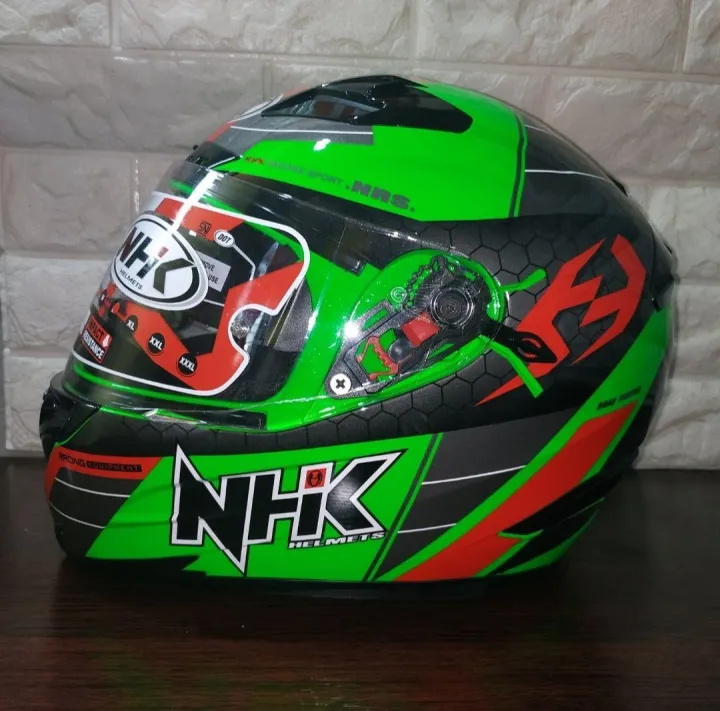 HNK RX9 NAVY FULL FACE DUAL VISOR HELMET | Lazada PH