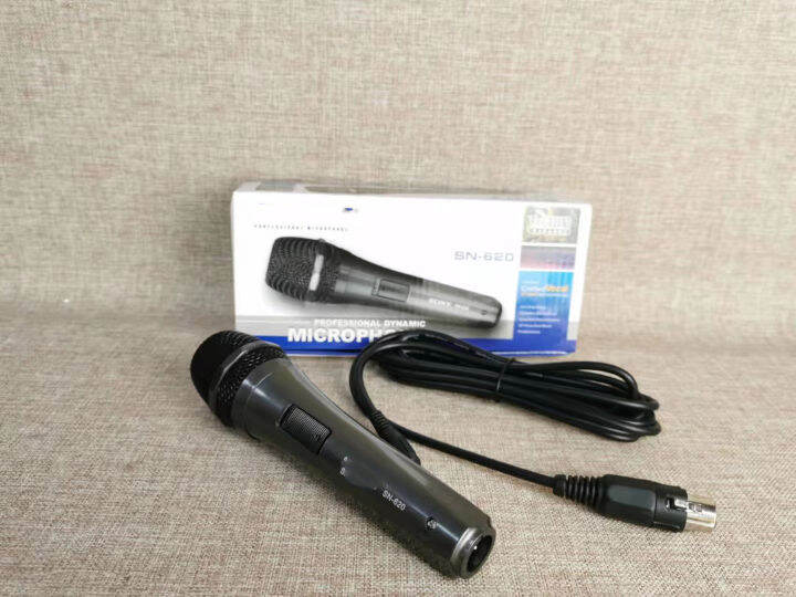 YUTU MICROPHONE FOR VIDEOKE DM6000S KARAOKE WIRED MIC SN620 | Lazada PH