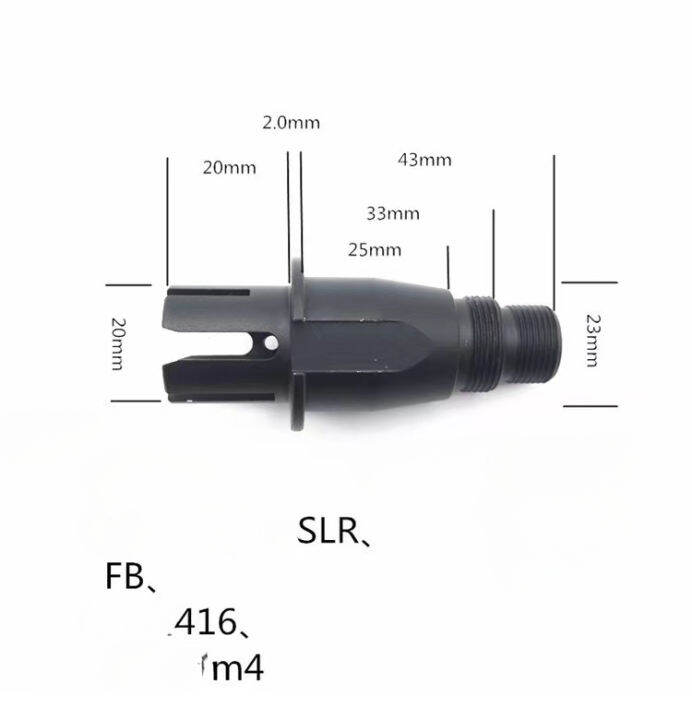 SLR New 14/19mm Dual-purpose Reverse Thread Casing Adapter for Jingji ...