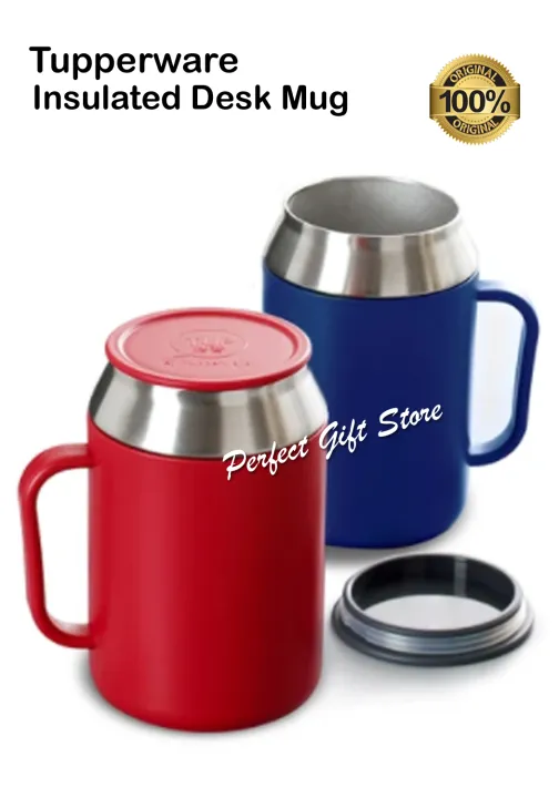 Original Tupperware Insulated Desk Mug 400mL | Lazada PH