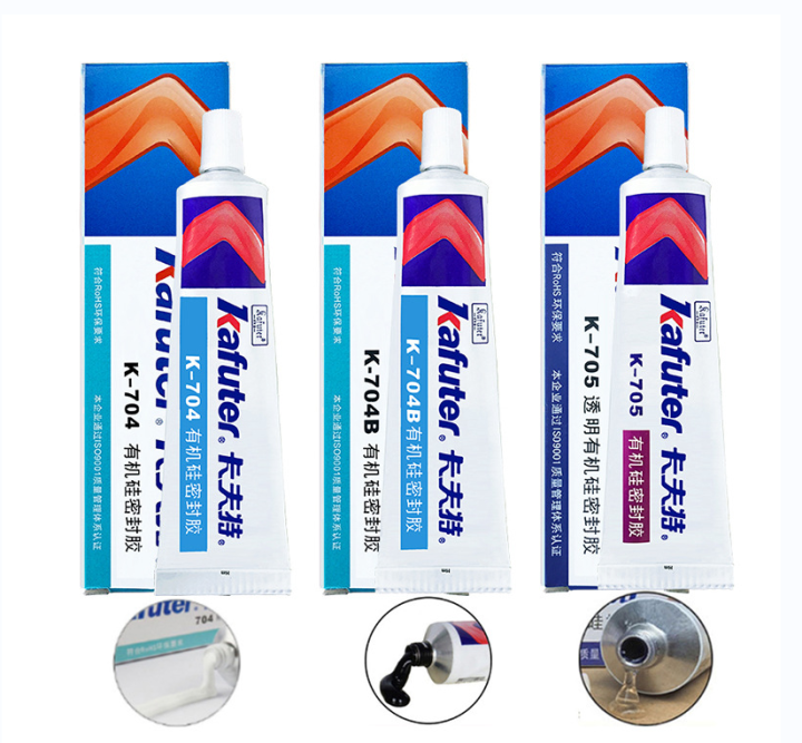 Kafuter 45g Silicone Industrial Adhesive K-704 705 704B RTV Silicone ...