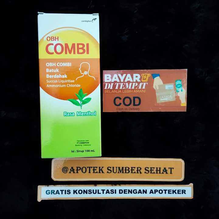 OBH COMBI BATUK BERDAHAK 100 ML - OBAT BATUK | Lazada Indonesia