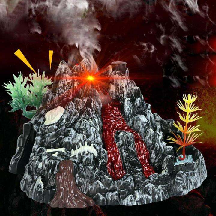 LazaraHome Volcanic Eruption Model, Volcano Model Toy Simulation ...
