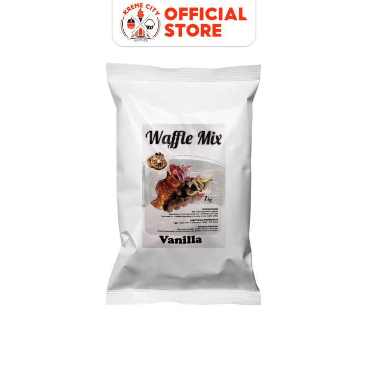 TOP Creamery Vanilla Waffle Powder Premix 1kg | Lazada PH