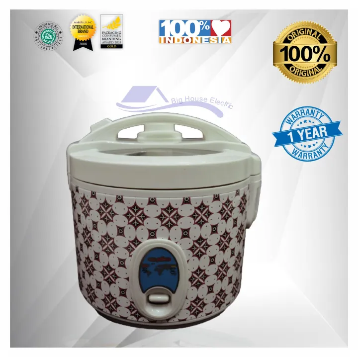 Rice Cooker Niko NK-12 Kapasitas 1,2 Liter NK12 Motif Batik | Lazada ...
