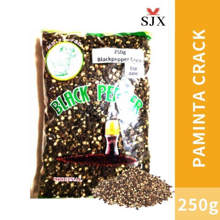 Black Pepper Crack/ Paminta Crack/ Cracked Pepper (100g, 250g) - Spice️ ...