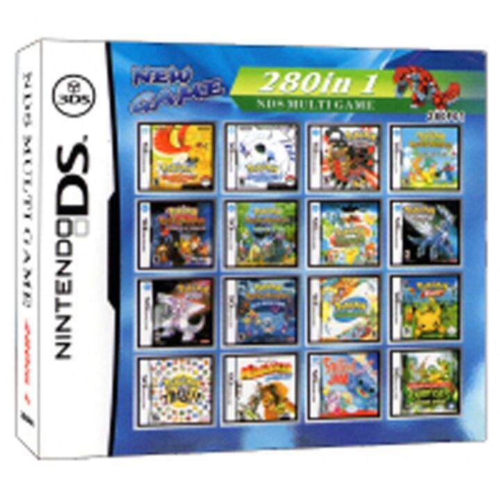 Nintendo DS 3DS 2DS NDSI NDSL NDS Lite Pokemon Consoles 23/208/468/482/486/488/500/502/520 In 1 ...